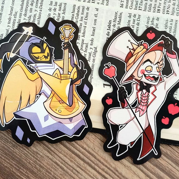 Hazbin Hotel Adam Stickers - Etsy
