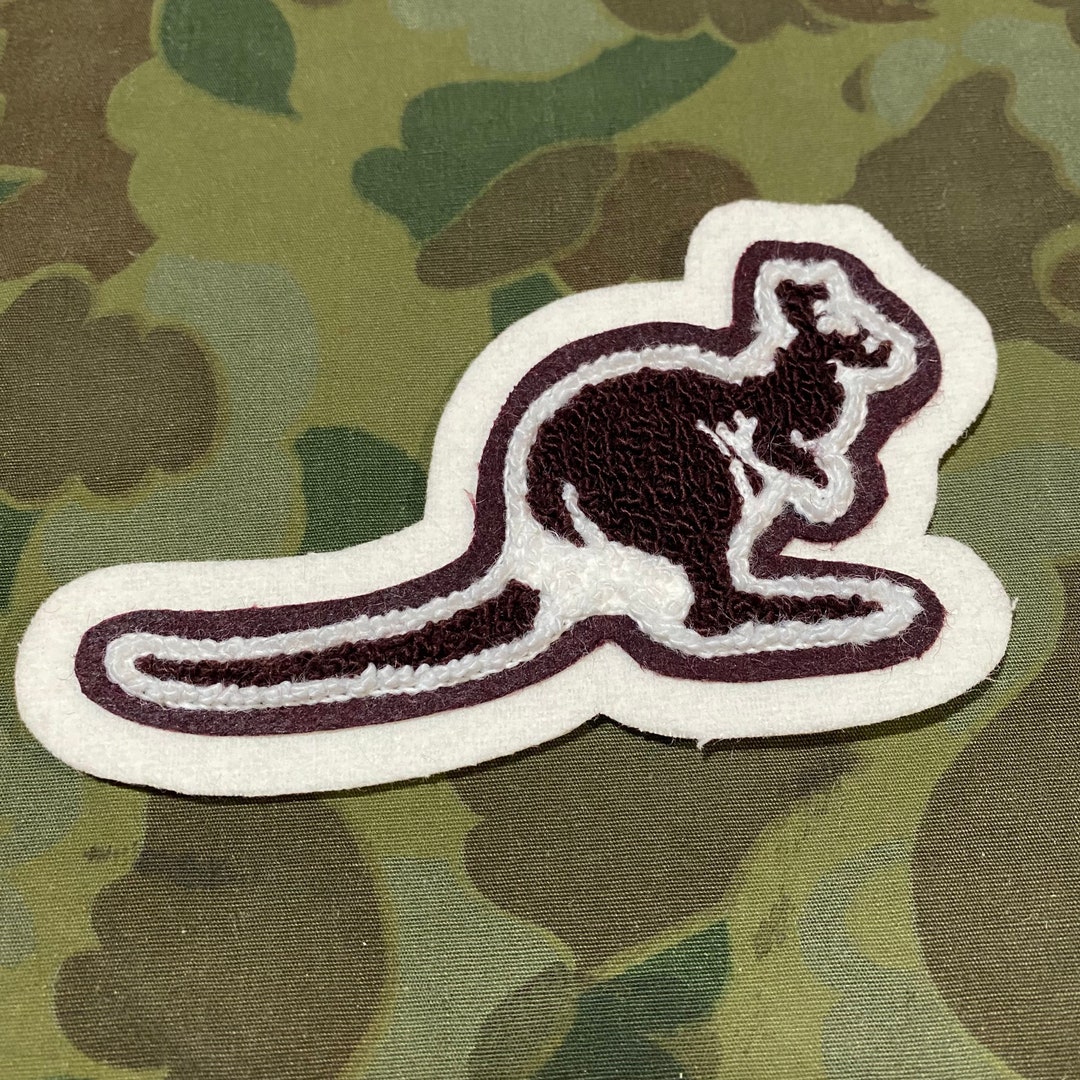 Letterman Patch Kangaroo 5 Inch - Etsy