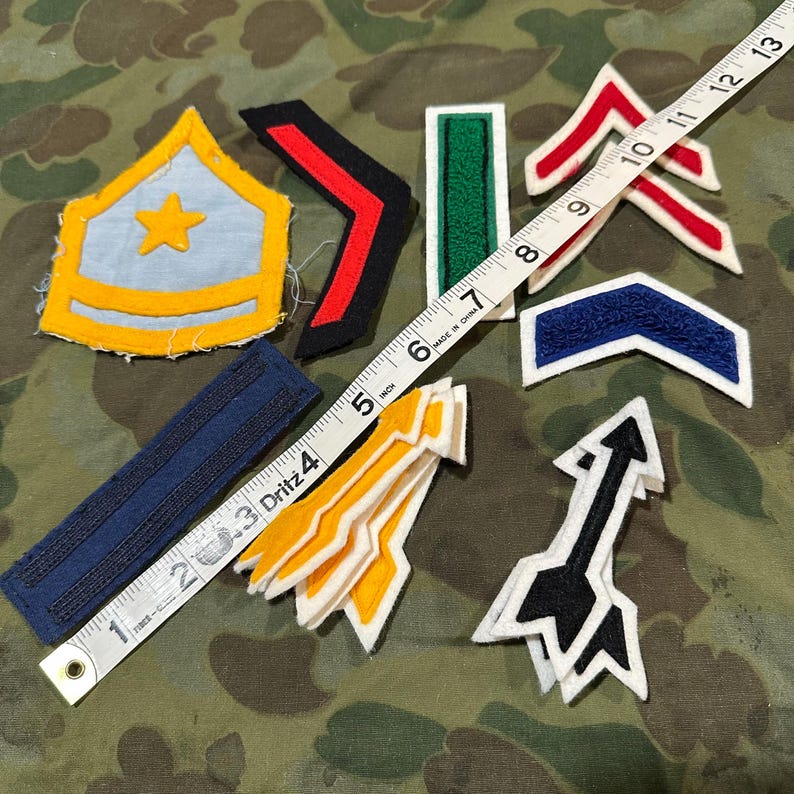 Vintage Varsity Chevron Patches - Etsy
