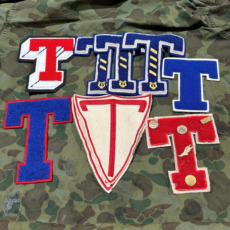 Letterman Patches - Etsy