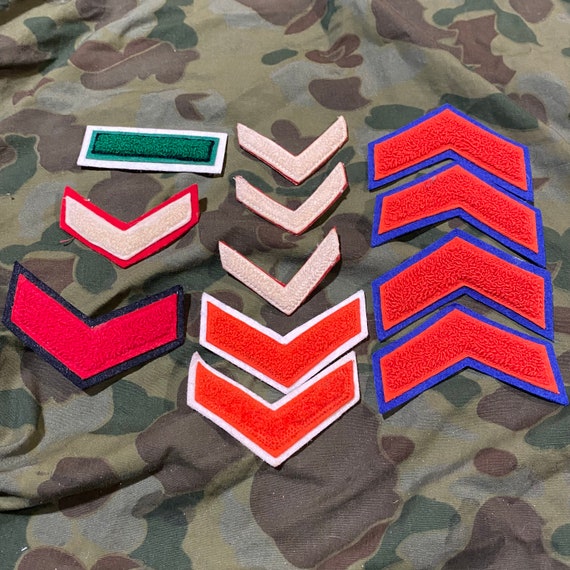 Vintage Varsity Chevron Patches - Etsy