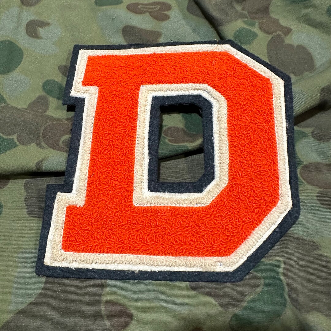 Large Varsity Letter D Patch 6 Inches Letterman - Etsy