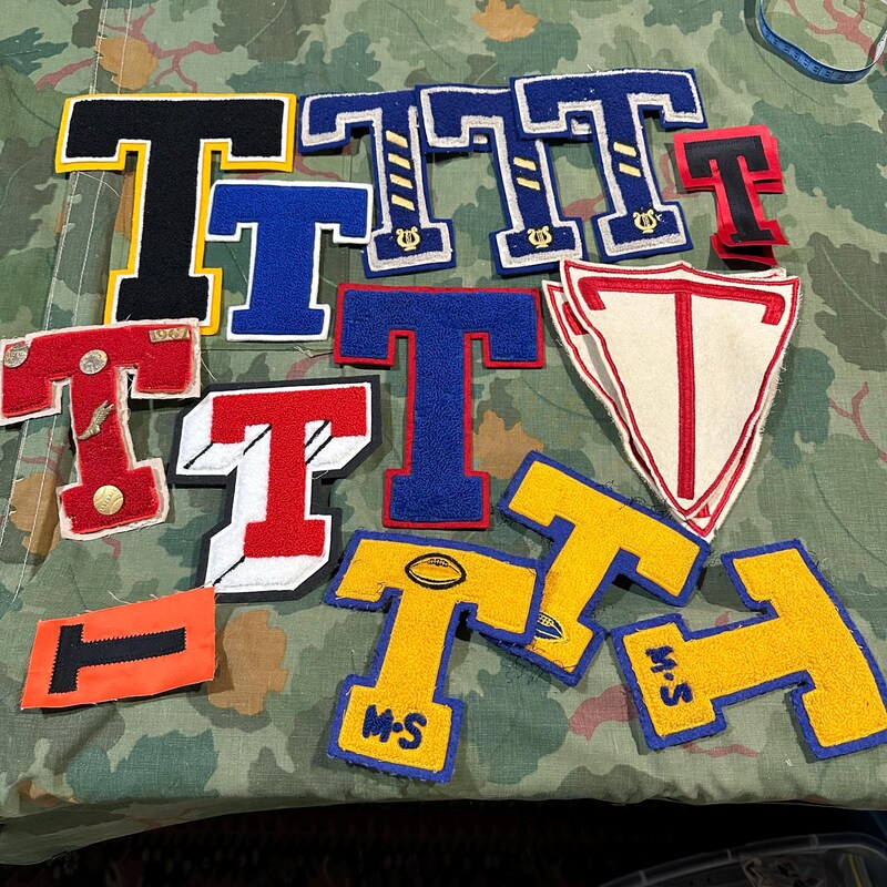 Letterman Patches - Etsy
