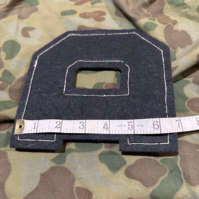 Large Varsity Letter D Patch 6 Inches Letterman - Etsy