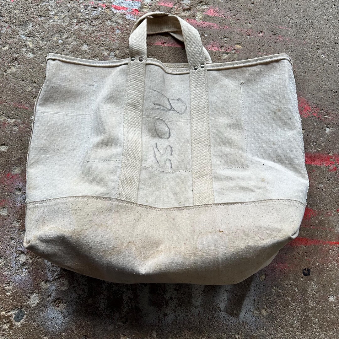 Vintage Coal Bag Heavy Duty Tool Tote - Etsy
