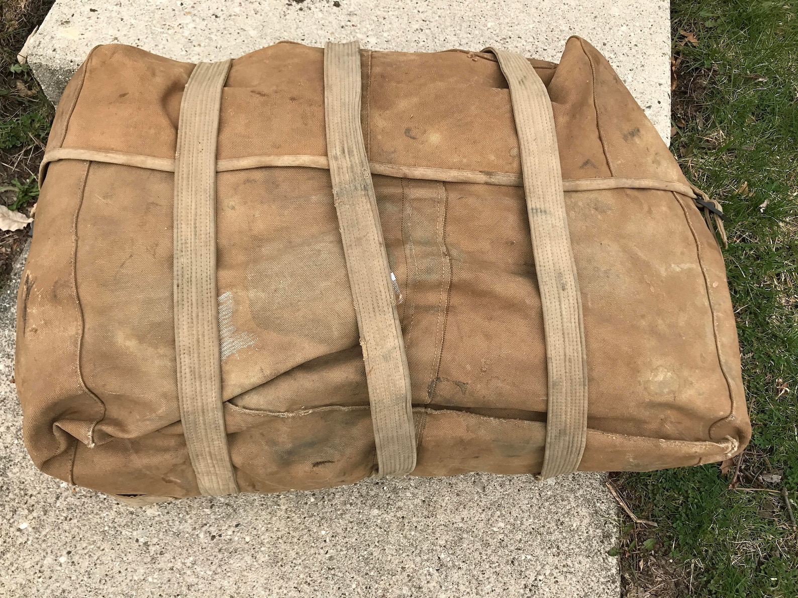 Vintage US Cavalry Pannier Canvas Pack WWI/WWII | Etsy