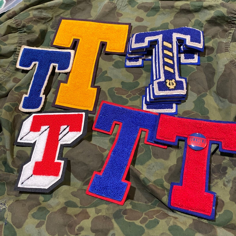 Letterman Patches - Etsy