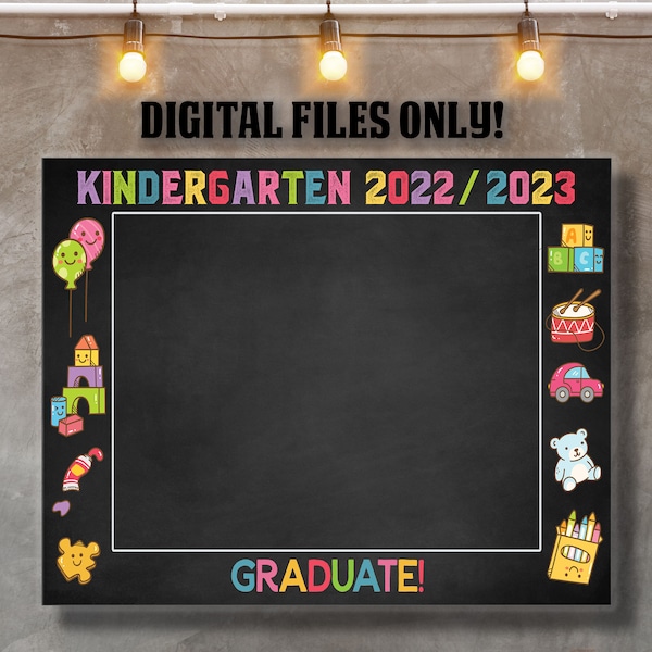 Preschool Graduation Photo Booth - Etsy