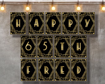 Great Gatsby Banner | Etsy