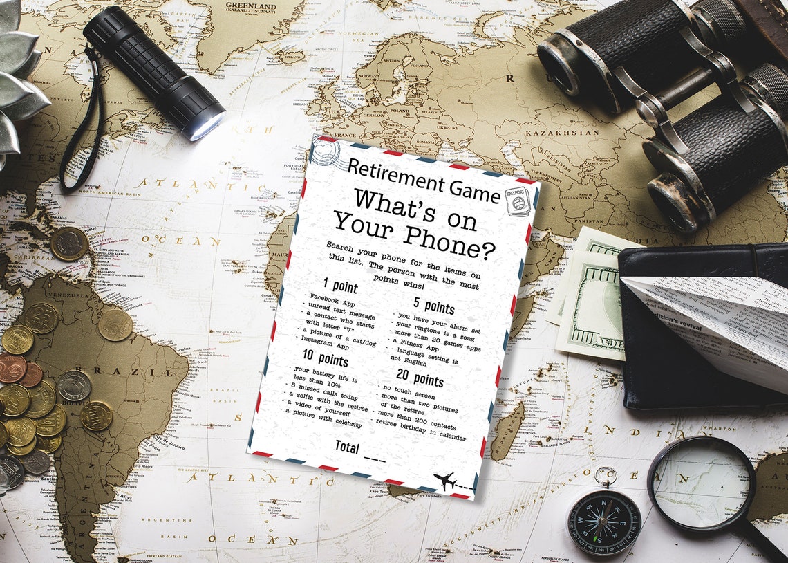 Retirement games bundle Happy retirement games Printable | Etsy