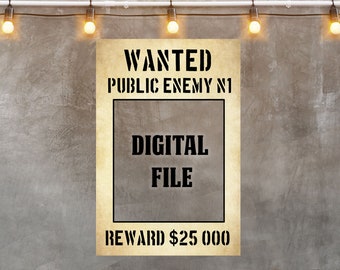 Gangster Photo Booth | Etsy