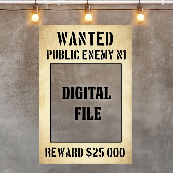 Gangster Photo Booth - Etsy