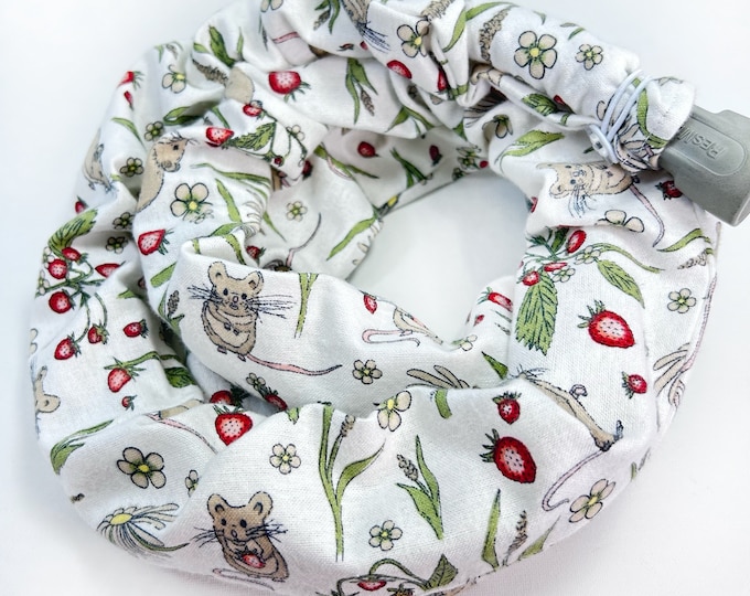 Strawberry, Mice, Mouse, Flannel, CPAP Hose Cover, CPAP Tubing, Sleep ...