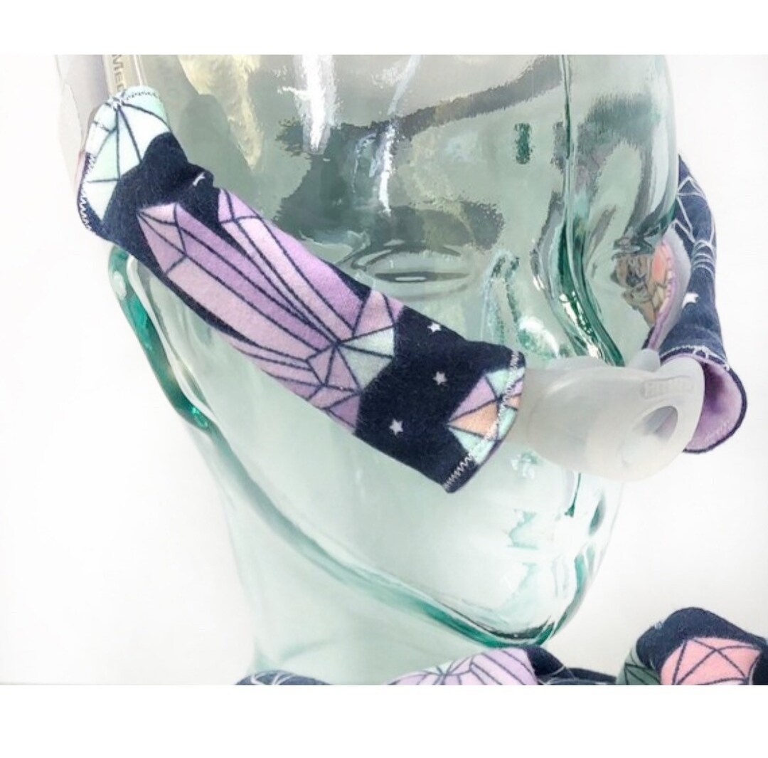 Crystals Gemstones, Soft, CPAP Cheek Strap Covers, Cheekers, CPAP Strap ...