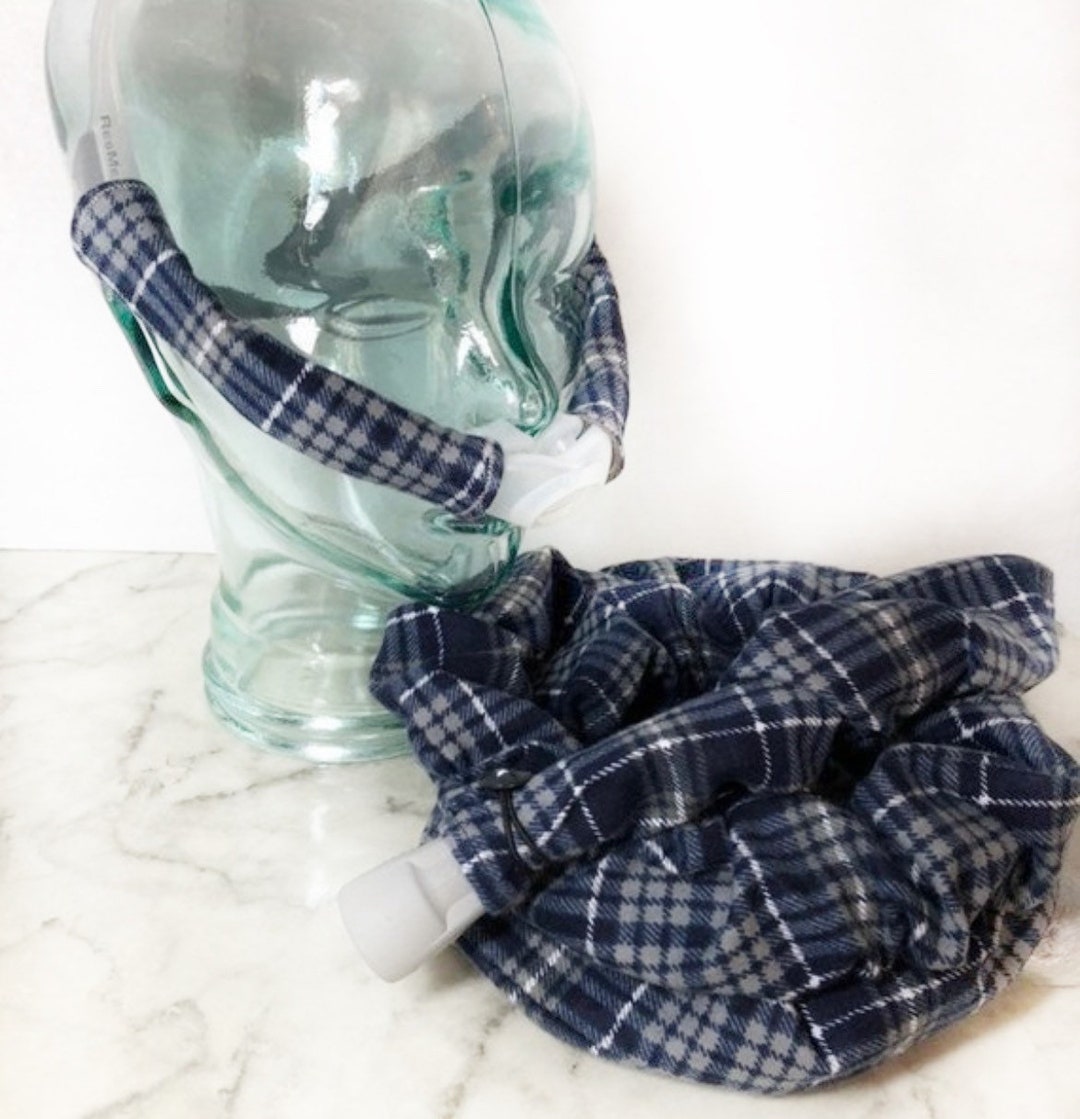 Grandpas Flannel Shirt Plaid, CPAP Tubing Hose and Cheek Strap Covers ...