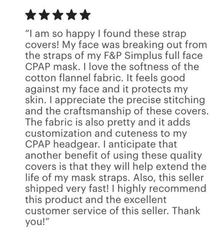 CPAP Cheek Strap Covers, PALM TREES, Cheekers, Insulating Cozy Pad ...