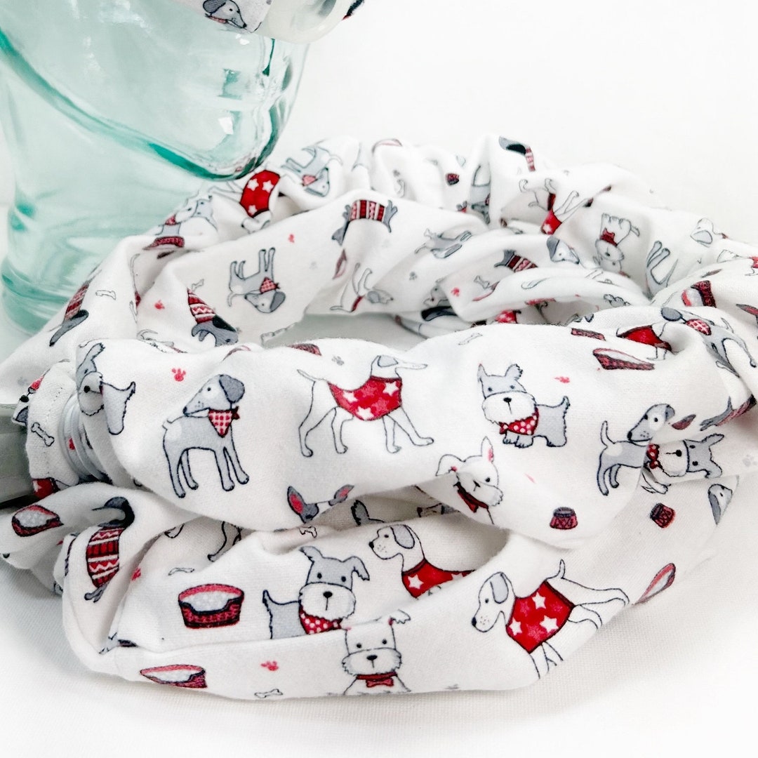 Preppy Pups, Dogs, CPAP Hose Tubing Cover, Tube Cozy, Hose Wrap, 6 Ft ...