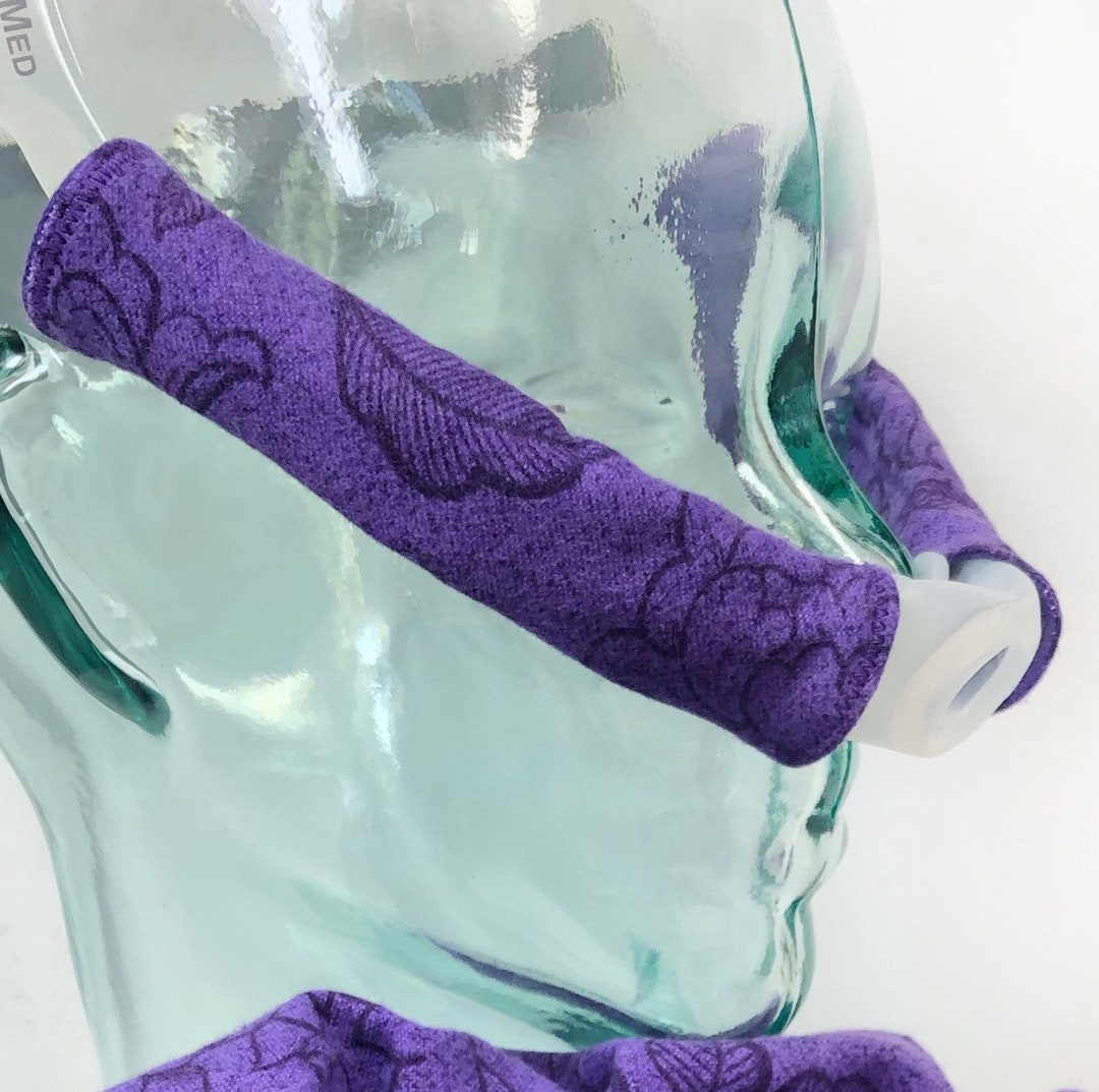 Purple Vine, CPAP Cheek Strap Covers, Cheekers, Liners Pads, Sleep ...