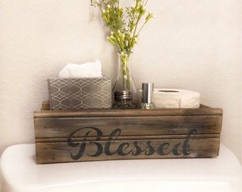 Back of Toilet Box | Etsy