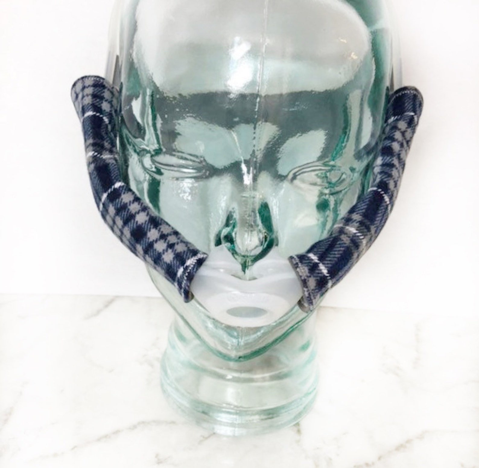 Grandpas Flannel Shirt Plaid CPAP Tubing Cover Cheek Strap - Etsy