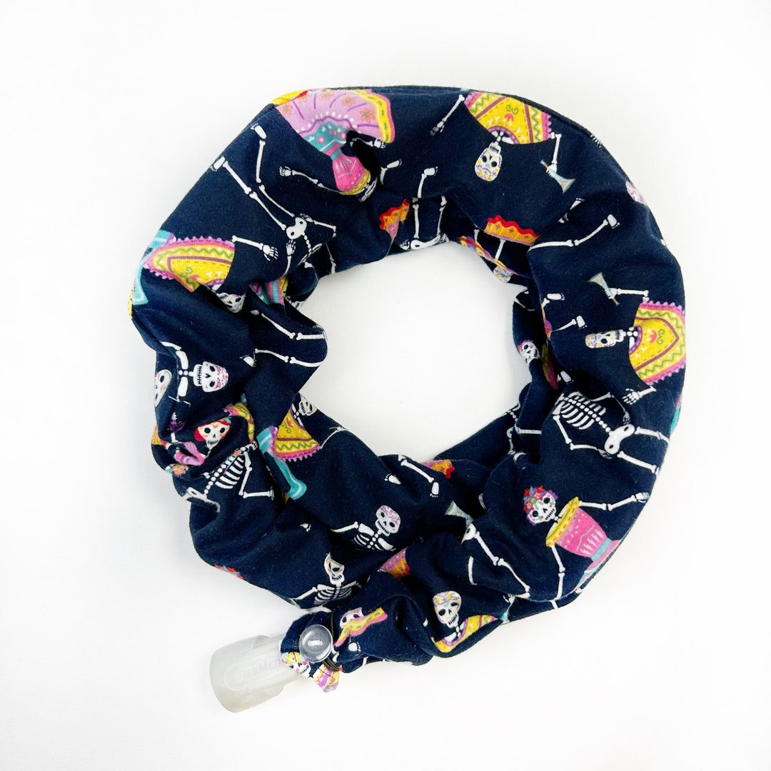 Sugar Skull, Dancing Skeletons, CPAP Hose Tubing Cover, 6 Ft, Flannel ...