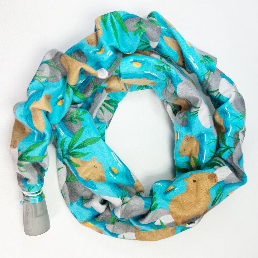Capybara, CPAP Hose Cover, BIPAP Tubing Sleeve Wrap, Trach Vent Cushion ...