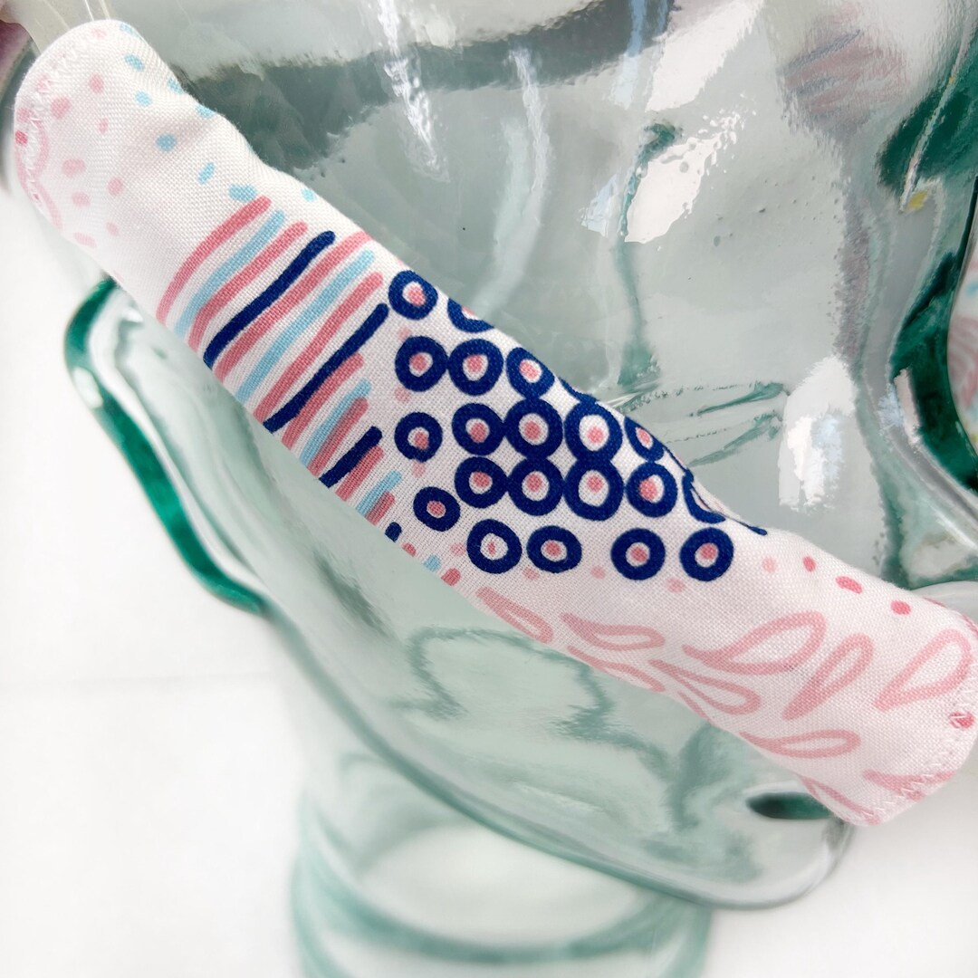 100% Cotton CPAP Cheek Strap Covers, Cheekers, Line Reducing Face Mask ...