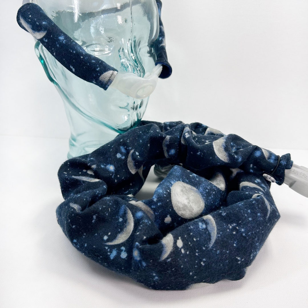 Galaxy Moon Phases, CPAP Hose and Cheek Strap Cover 3 Pc Set, Hose ...