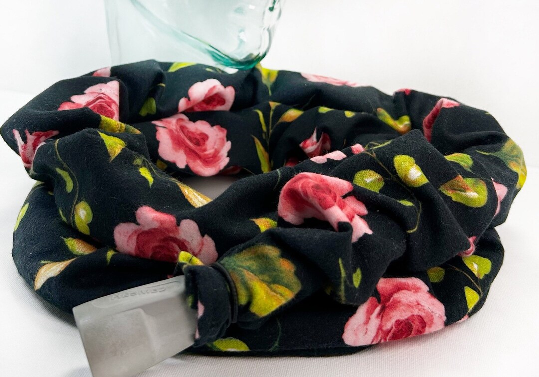 Black Watercolor Rose, Flannel CPAP Hose Sleeve, Tubing Warmer, 6ft ...