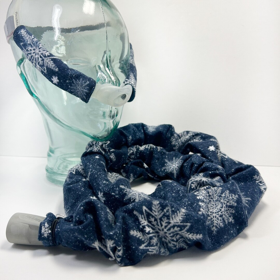 CPAP Hose and Cheek Strap Cover 3pc Set, Tubing Sleeve, Wrap, Sleep ...