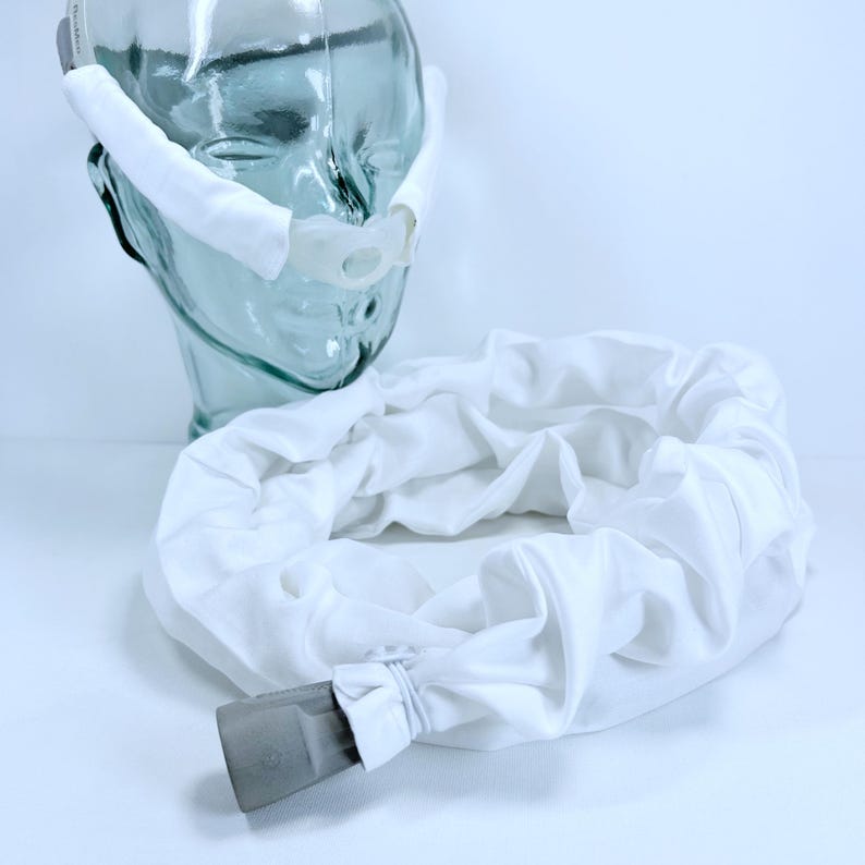 100% ORGANIC COTTON, CPAP Hose or Cheek Strap Cover, Insulating Tubing ...