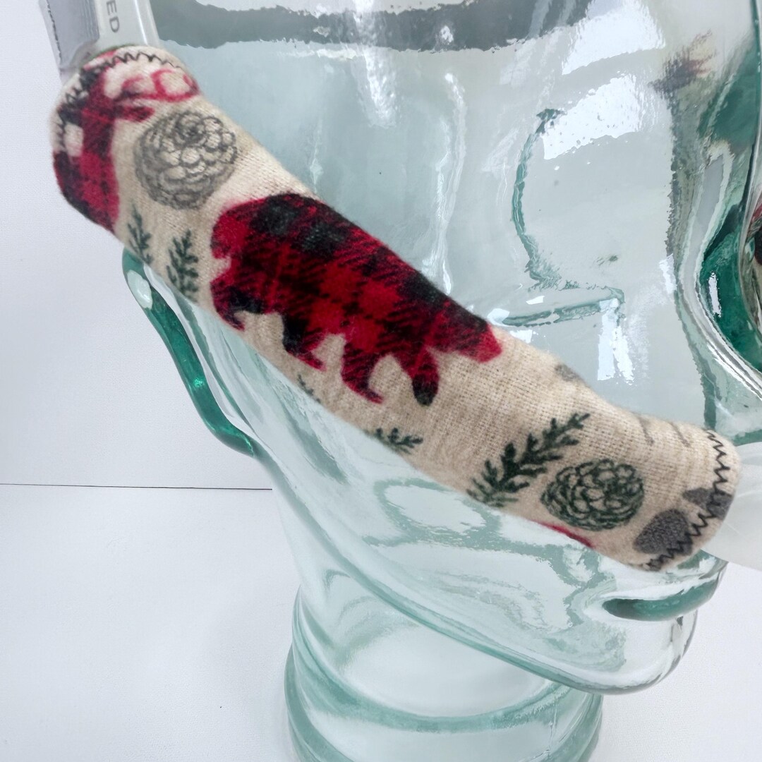 CPAP Cheek Strap Covers, Woodland Plaid, Cheekers, Pads, Sleep Apnea ...