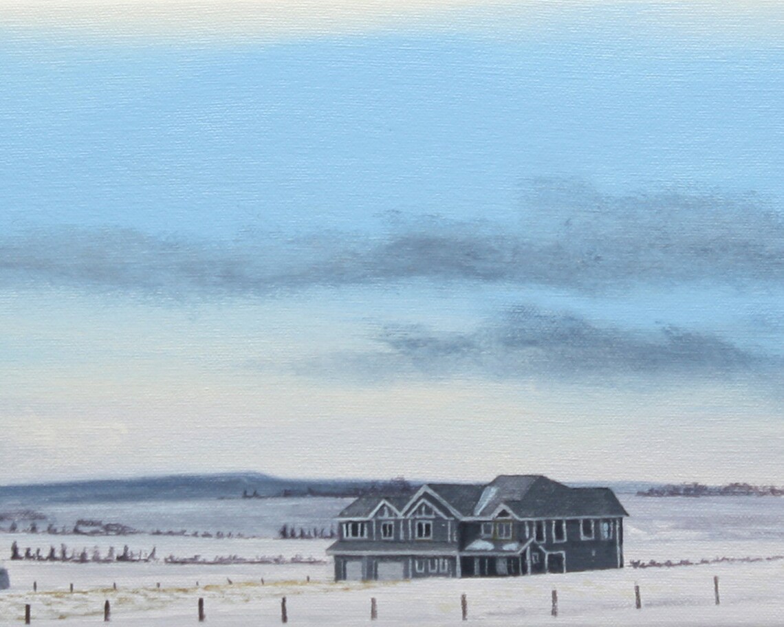 Near Calgary Alberta, Original Landscape, Calgary Alberta, Winter ...