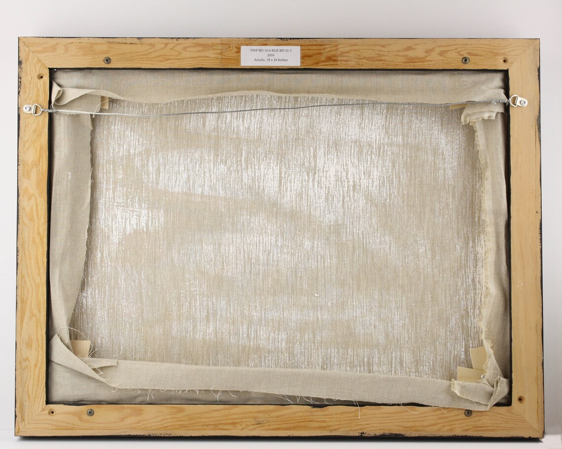 Alberta Prairie Landscape Acrylic Painting 18 x 24 inchies | Etsy