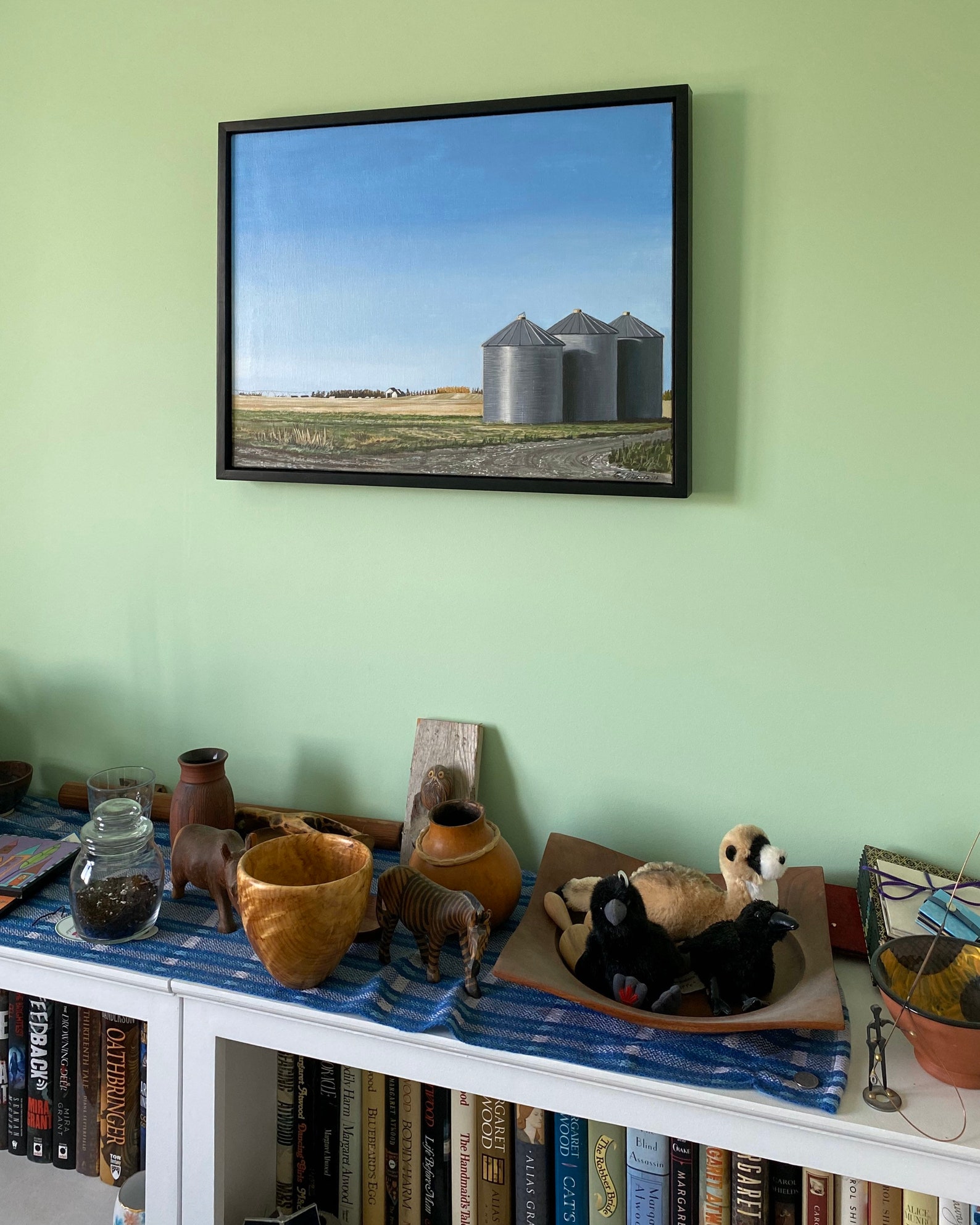 Alberta Prairie Landscape Acrylic Painting 18 x 24 inchies | Etsy