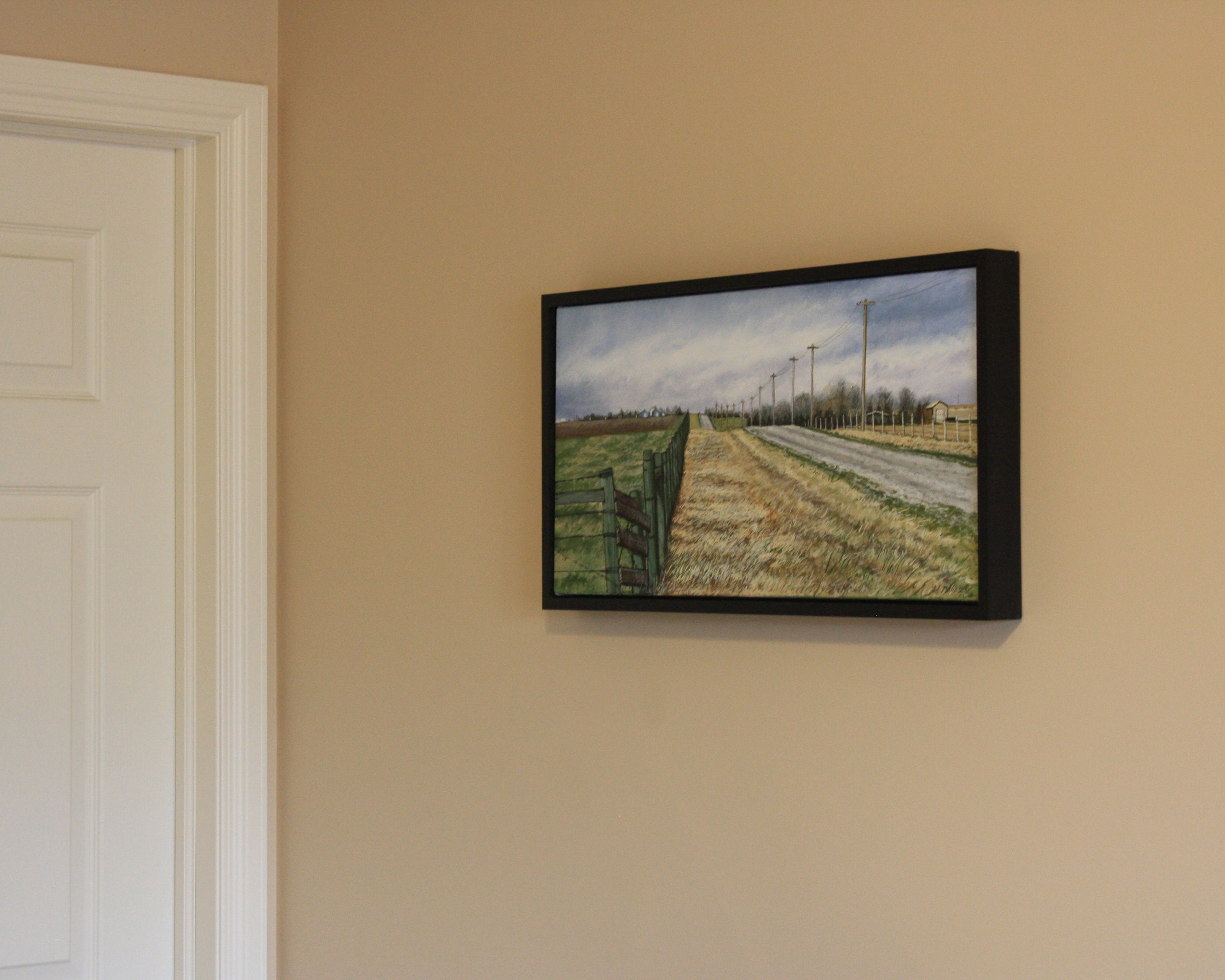 Prairie landscape by artist Rob Miller Acrylic on Canvas 12 | Etsy