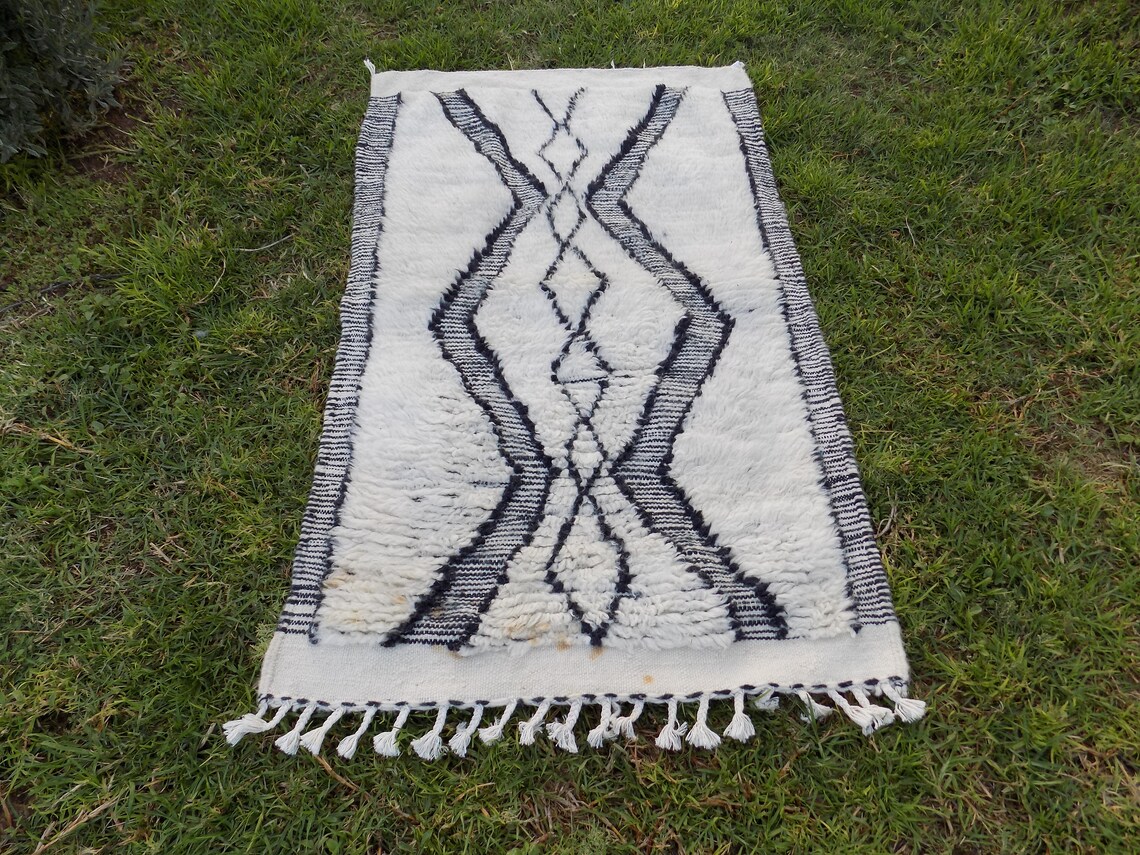 Azilal Rug Azilal Moroccan Rug Runner Rug Azilal Vintage - Etsy