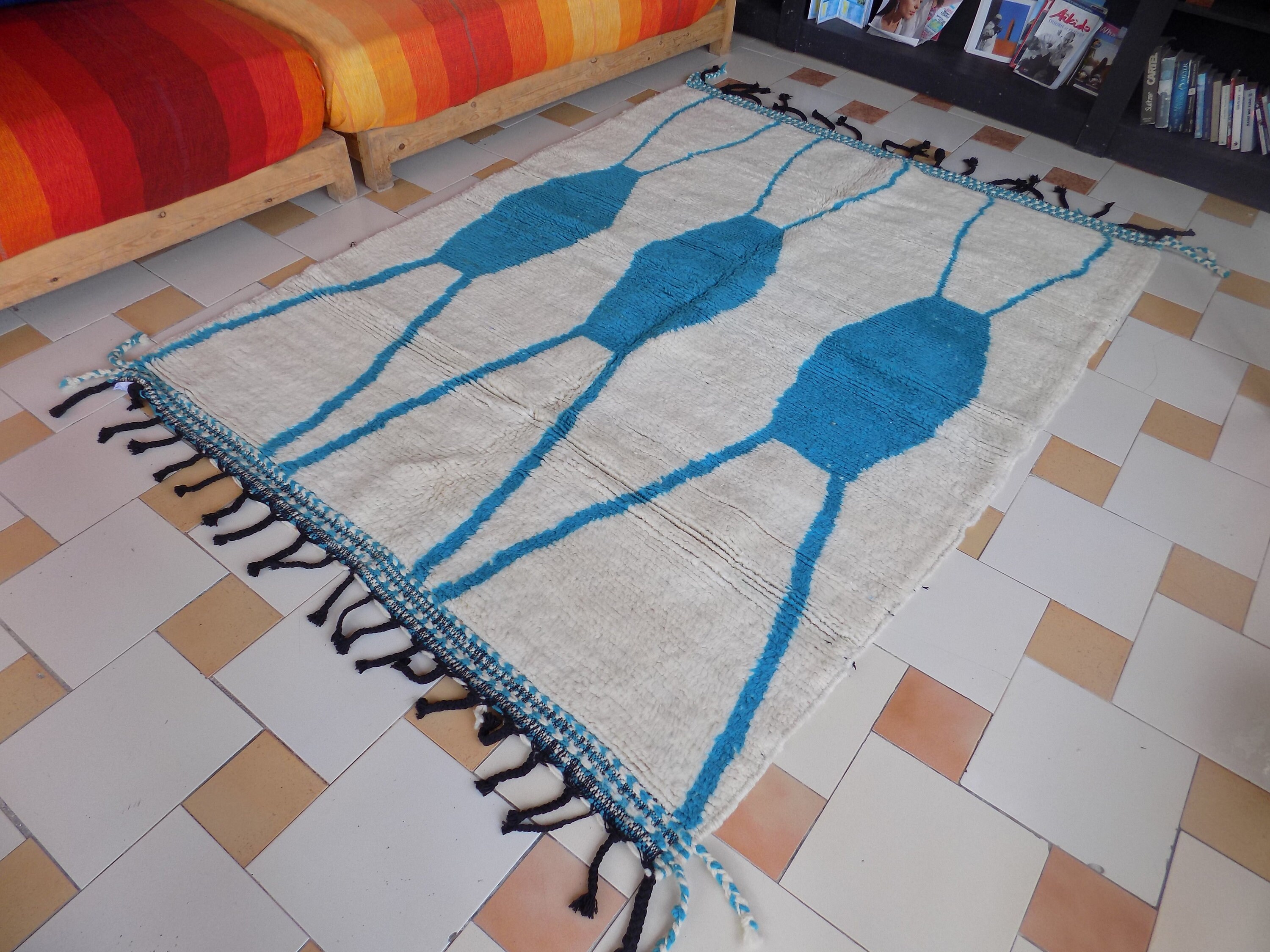 Azilal Azilal Rug Azilal Moroccan Rug Azilal Vintage - Etsy