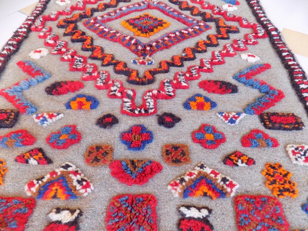 Hand Flatweave Knotted Berber Rug - Etsy