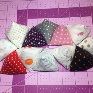 Pattern Weights Triangle Fabric Weights - Etsy UK