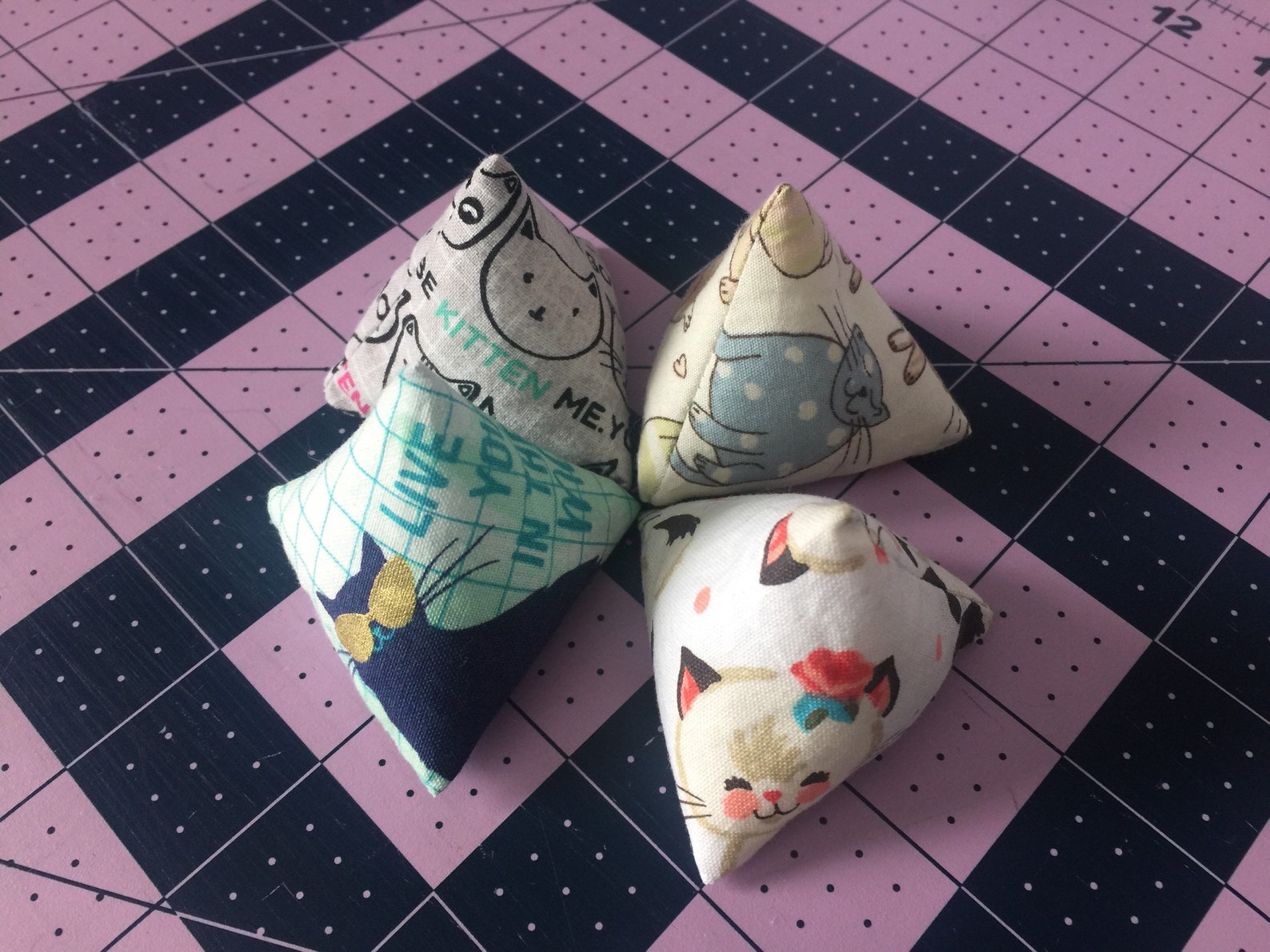 Sew Lovely Pattern Weights Paper Weights Triangle Weights | Etsy