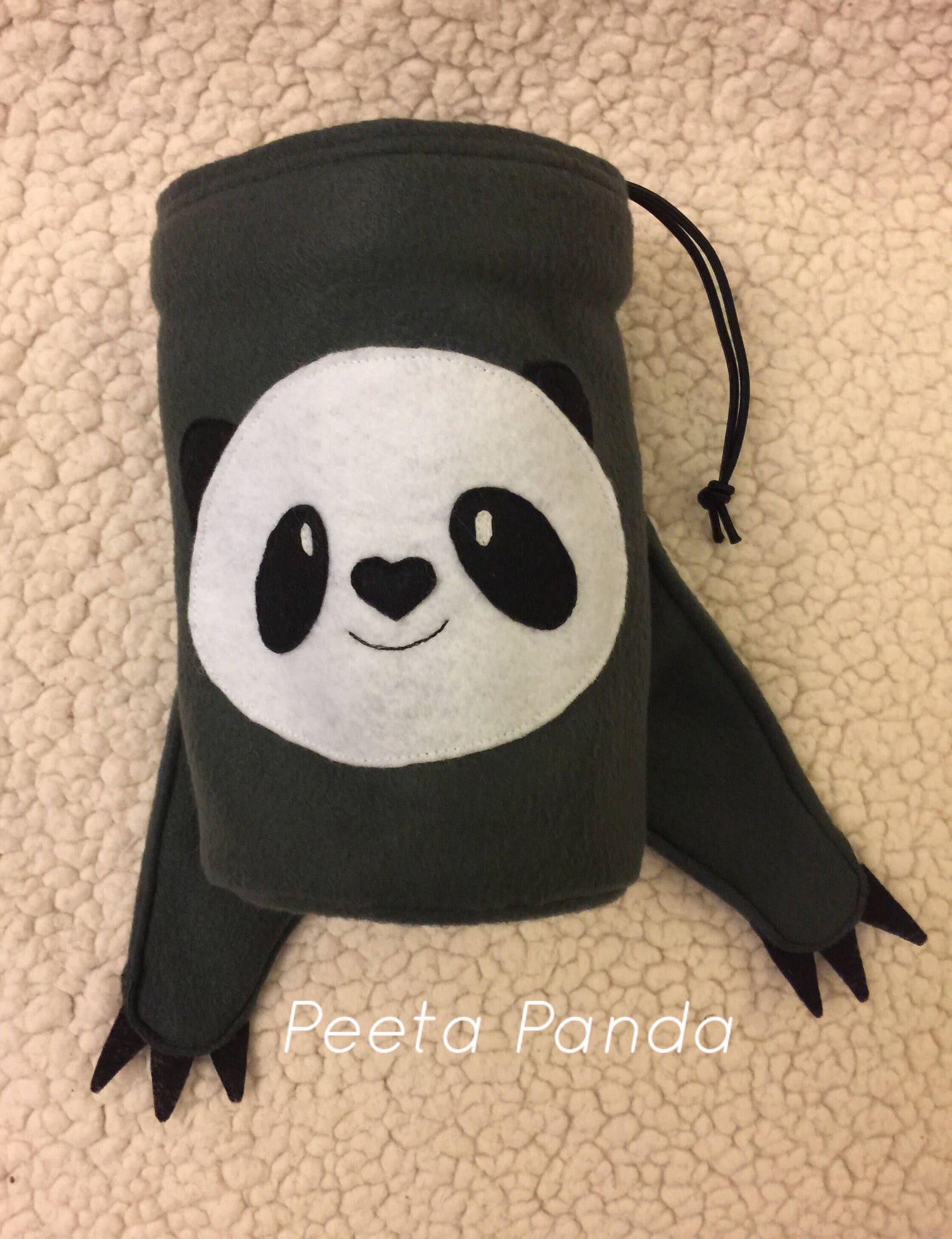 Racoon Chalk Bag Panda Chalk Bag Rock Climbing Bag - Etsy