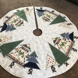 Custom Designed Christmas Tree Skirt, Custom Tree Skirt, Unique Gift ...