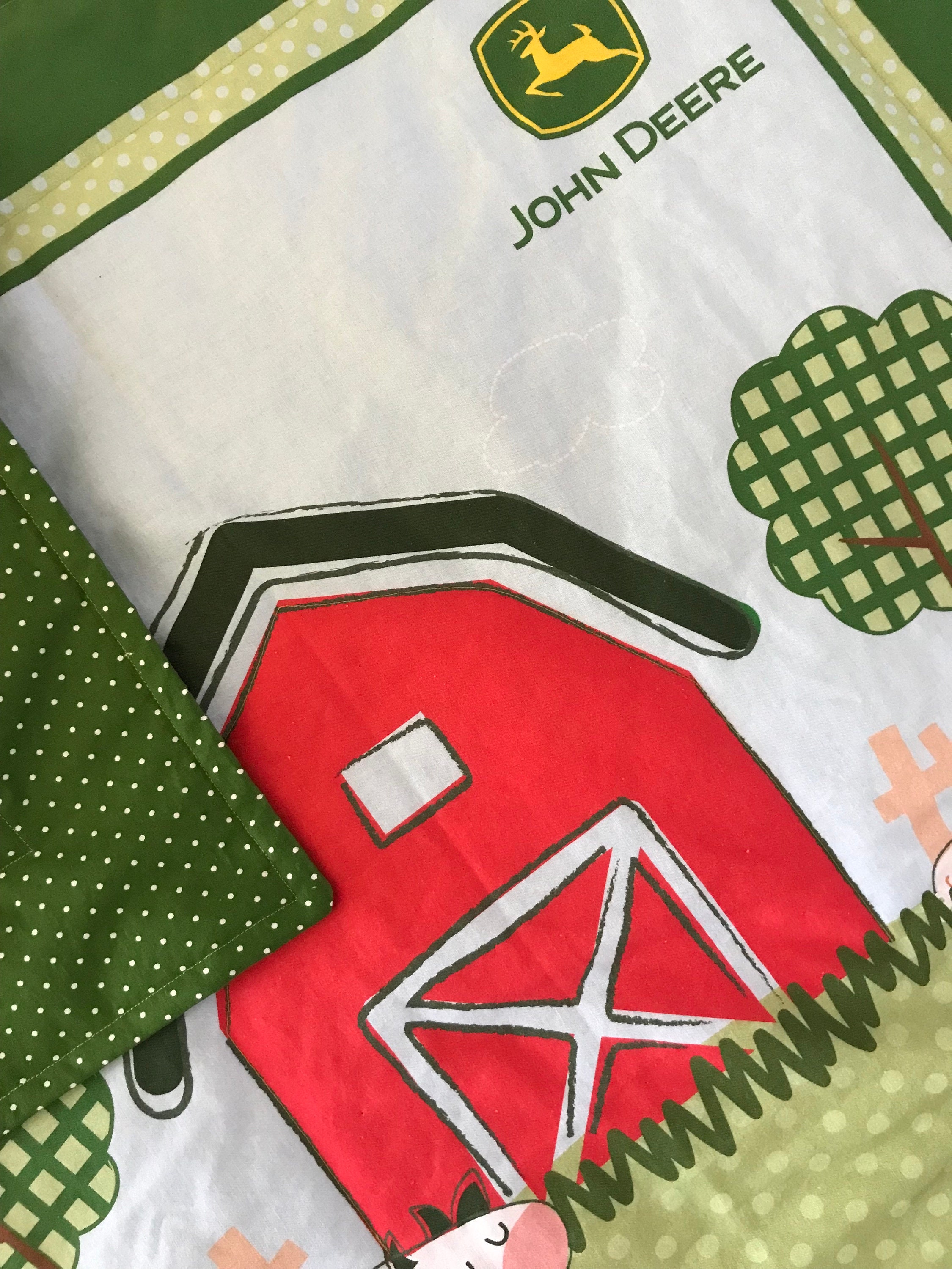 John Deere Baby Boy Quilt Patterns 🐄John Deere Baby Blanket🌾