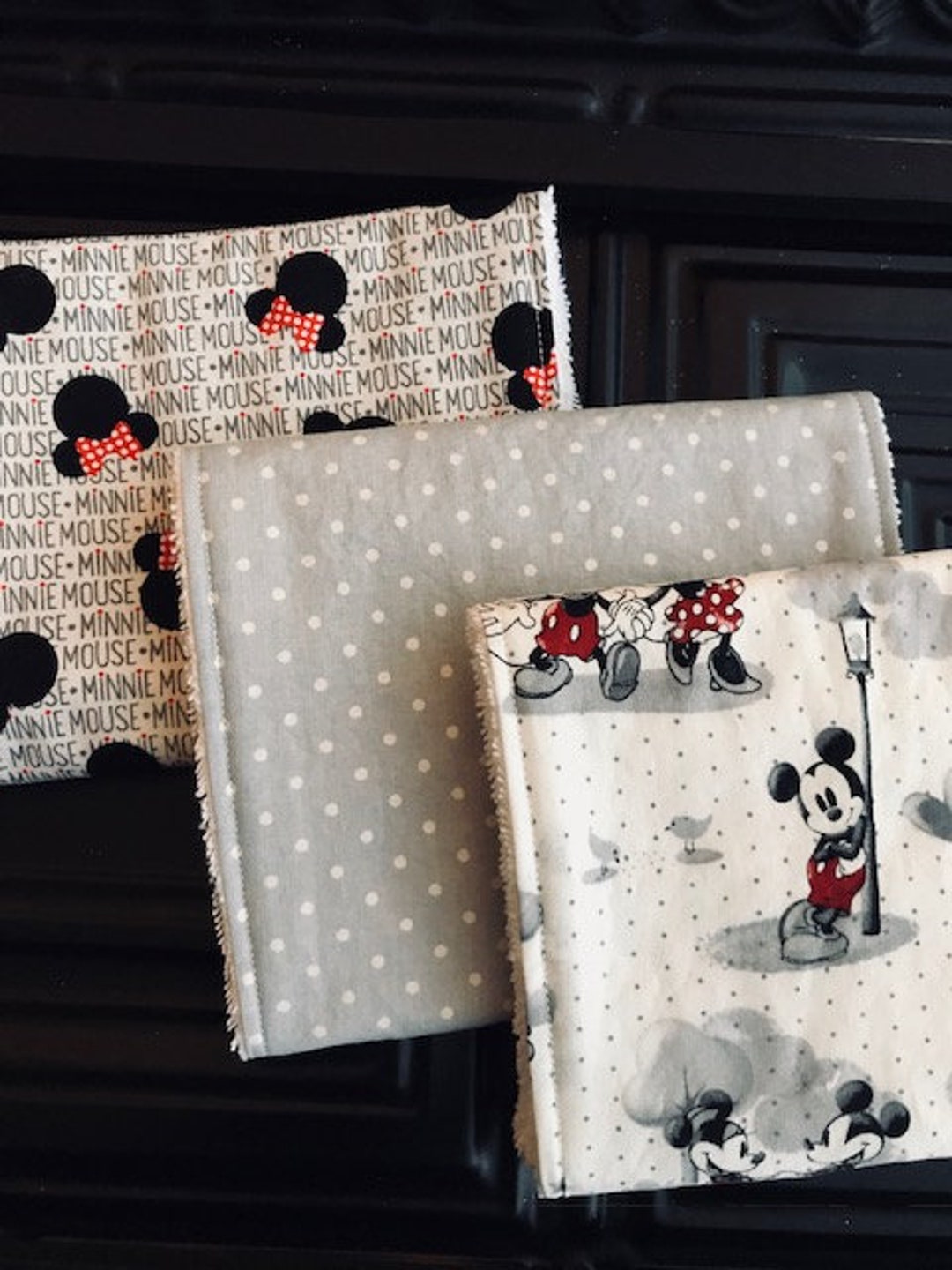 Disney Burp Cloths, Set of 3, Baby Gift, Baby Shower, Newborn Burp ...