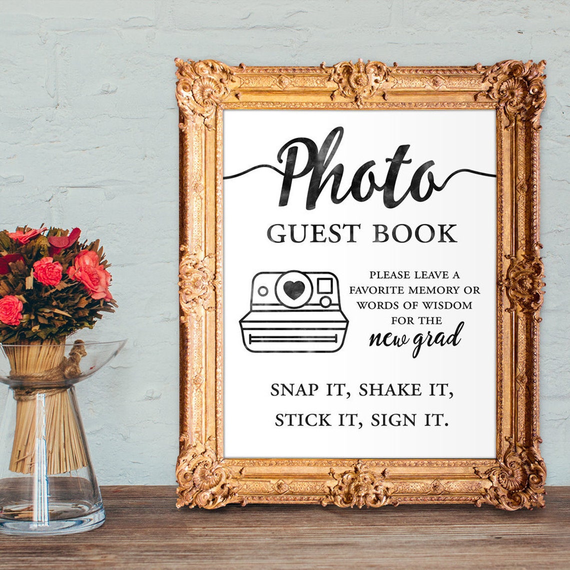 Graduation Guest Book Words of Wisdom for the New Grad - Etsy