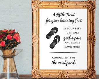 For Your Dancing Feet Sign - Etsy