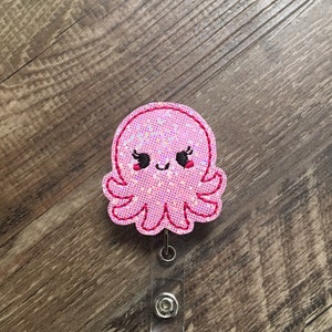 Octopus Badge Reel, Octopus Planner Clip, Octopus Magnet, Octopus ...