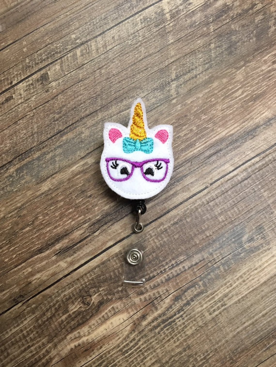 Nerdy Unicorn Badge Reel, Unicorn Badge Reel, Geeky Unicorn Badge Reel ...