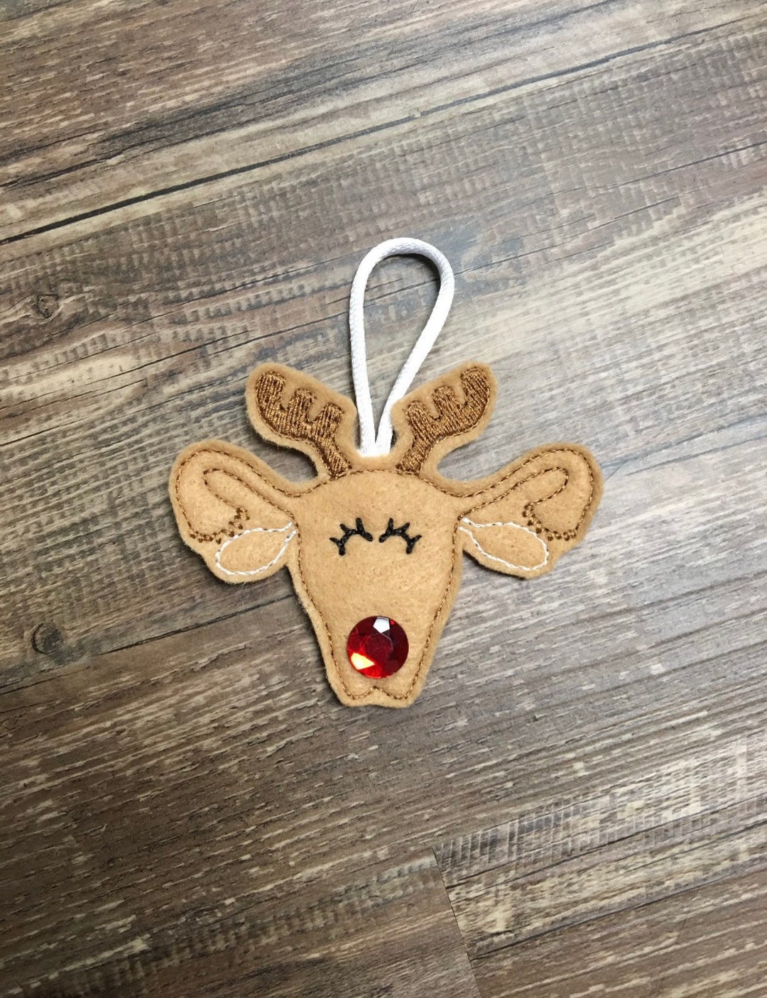 Rudolf Uterus Christmas Ornament, Uterus Christmas Ornament, Labor and ...